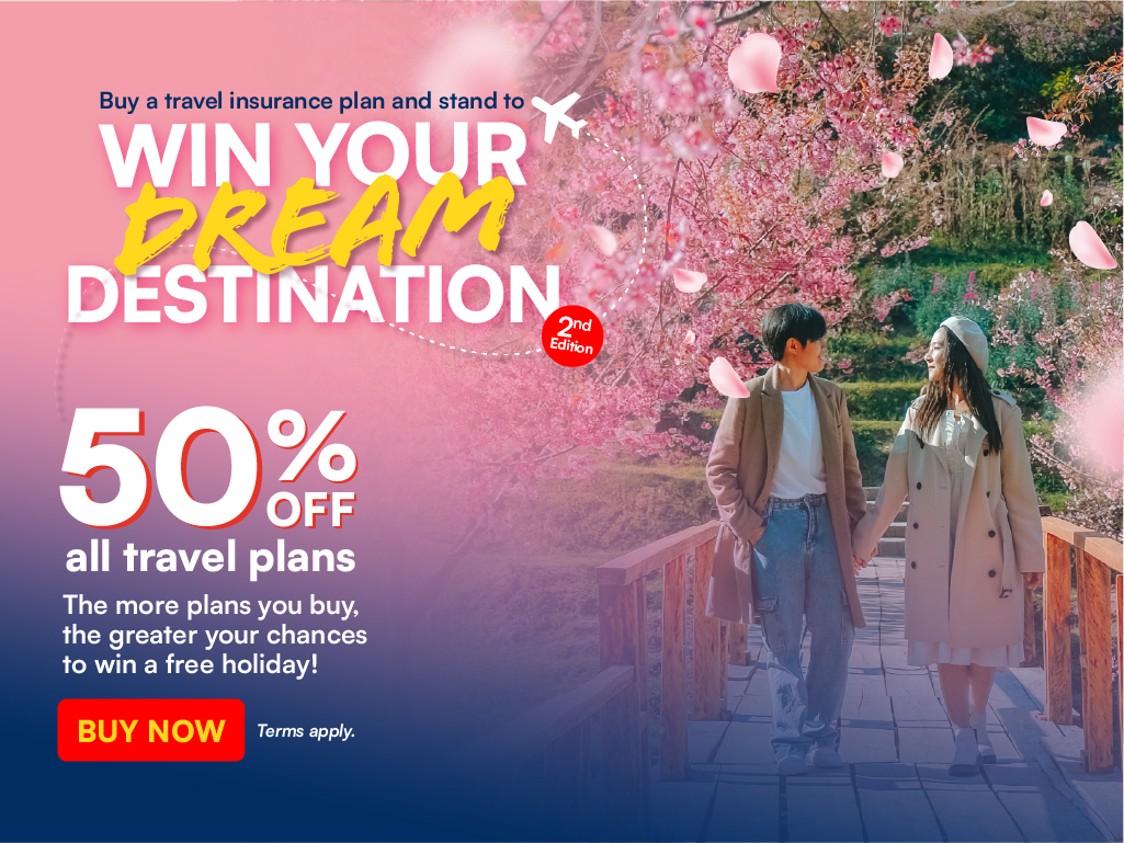 Buy Travel Insurance Singapore – Exclusive No-Claim Discount